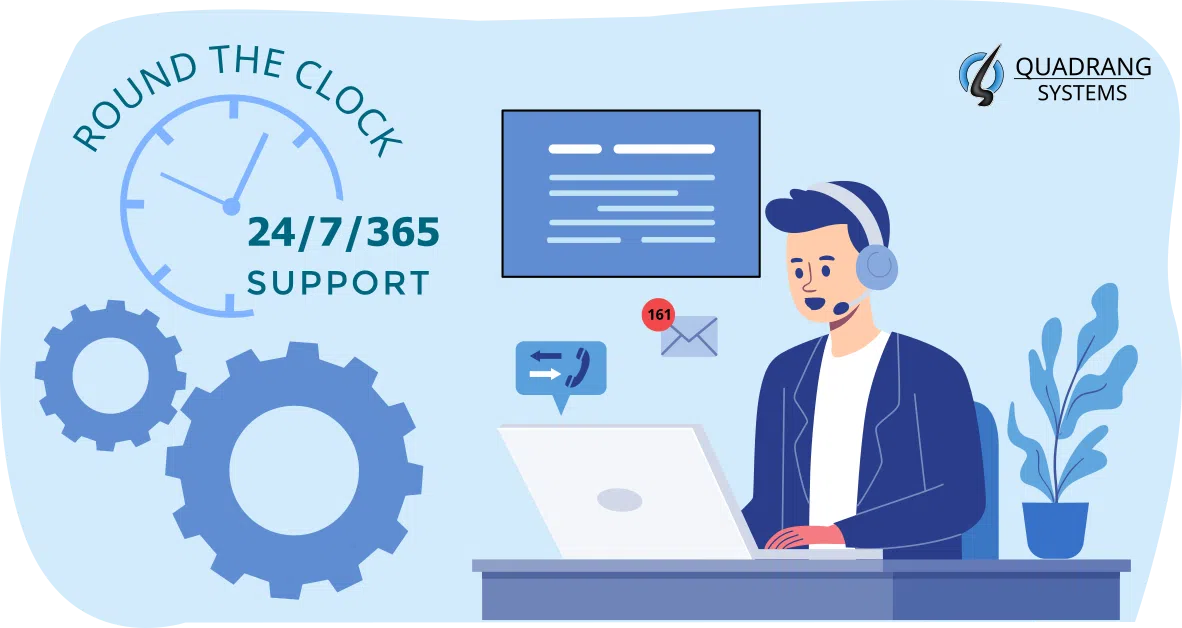 What is a 24/7 NOC support for Internet Service Providers?